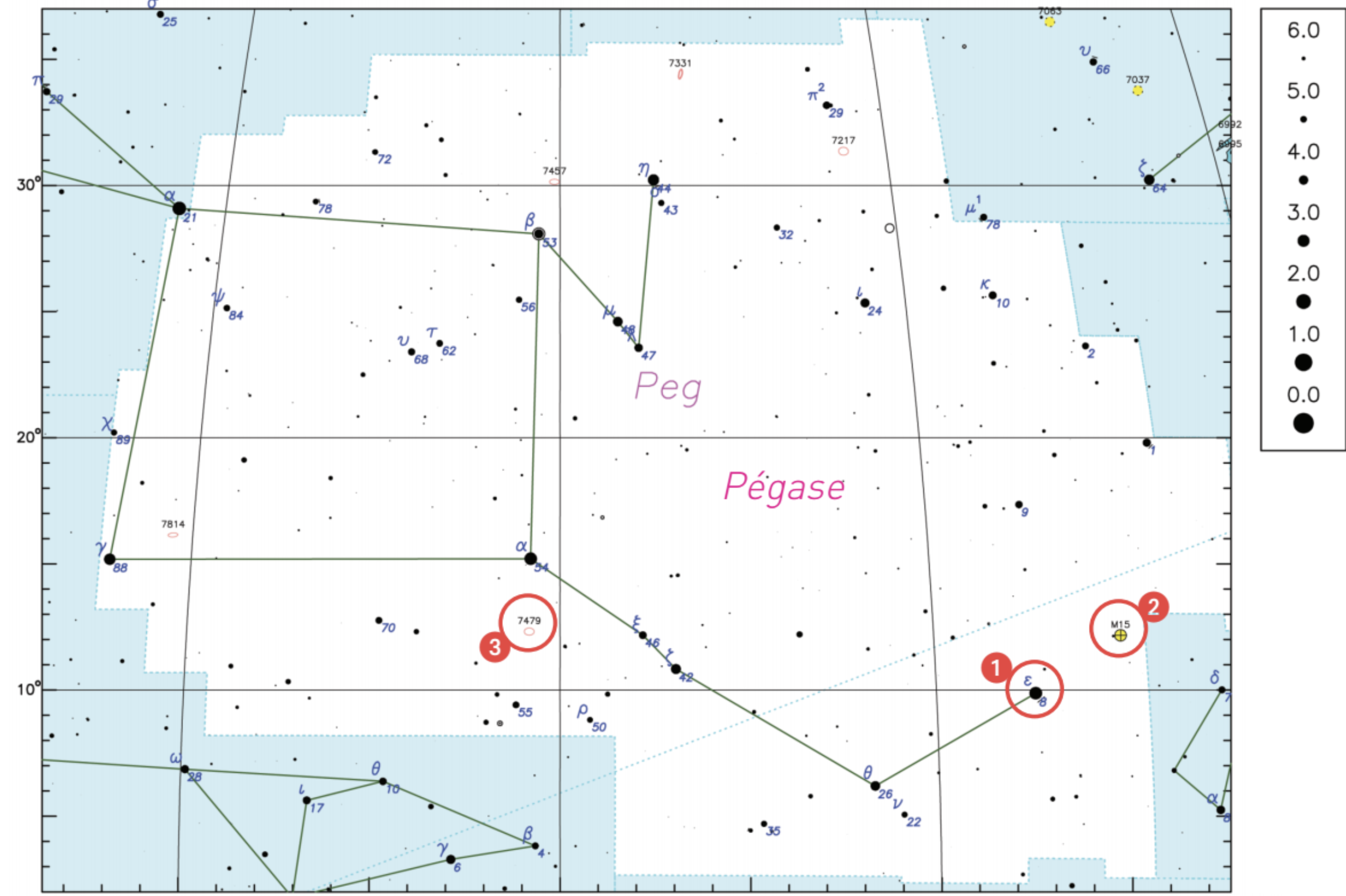 La constellation du trimestre - Pégase - L'Astronomie Afrique